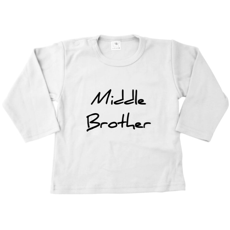Middle brother shirt - www.mijnwonder.nl